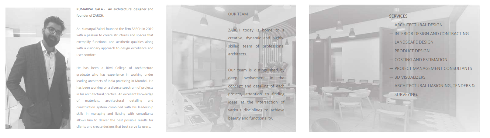 Zarch Architects | About us